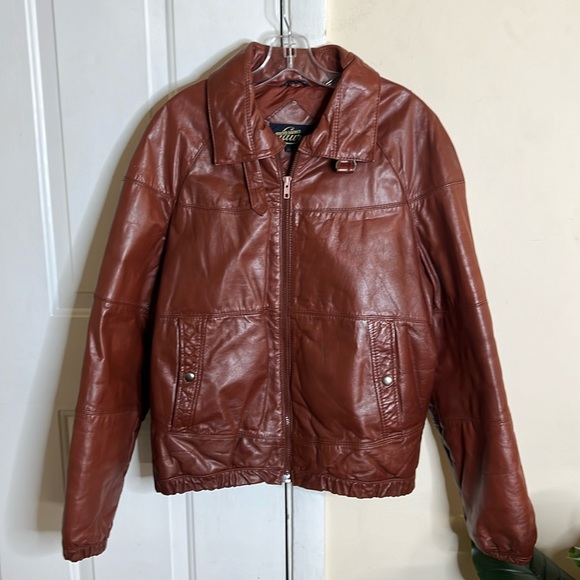 Monsieur Lauro | Jackets & Coats | Lauro Monsieur Camel Bummer Leather ...